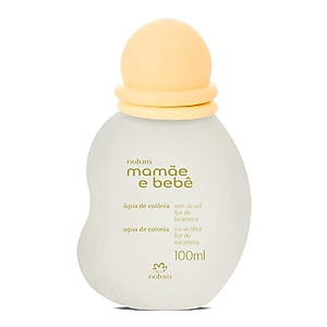 Linha Mamae Bebe Natura - Agua de Colonia Sem Alcool Flor de Laranjeira 100 Ml - (Natura Mom and Baby Collection - Alcohol-Free Orange Blossom Eau de Cologne 3.4 Fl Oz)