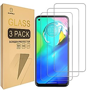 Mr.Shield [3-Pack] Designed For Motorola (MOTO G Power) 2020 [Not Fit for 2021 Version] [Tempered Glass] [Japan Glass with 9H Hardness] Screen Protector with Lifetime Replacement