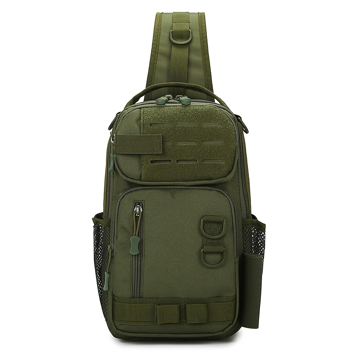 CamGo Small Tactical Chest Sling Bag One Strap Crossbody Daypack Shoulder Backpack for Sport Daily