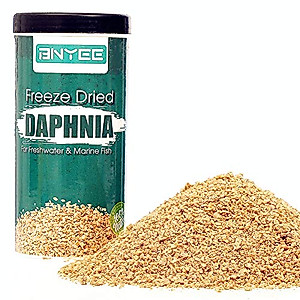 Freeze Dried Daphnia Fish Food for Betta, Neon, Guppy, Cichlid, Catfish and All Tropical Fish