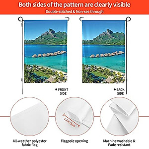 Custom Garden Flag for Outdoor 28 x 40 Inch Personalized Double Sided Flags Design Your Own Picture Logo Text Yard Flag for Outside Lawn Patio Garden Home Decorating