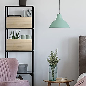 Sorbus Unfinished Wood Crates - Organizer Bins, Wooden Box for Pantry Organizer Storage, Closet, Arts & Crafts, Cabinet Organizers, Containers for Organizing (2 Pack)