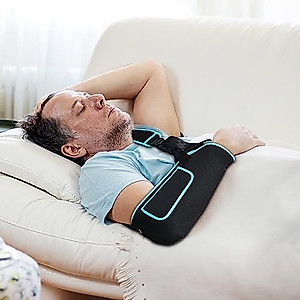 FUUXOO Arm Sling Shoulder Immobilizer,Rotator Cuff Support Brace,Comfortable Medical Sling for Shoulder Injury,Left and Right Arm,Men and Women,large pockets,for Broken,Dislocated,Fracture,Strain