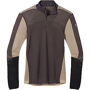 Intraknit Merino 200 CoLolerbLoleck 1/4-Zip Top - Men's, Shale/Dune, M