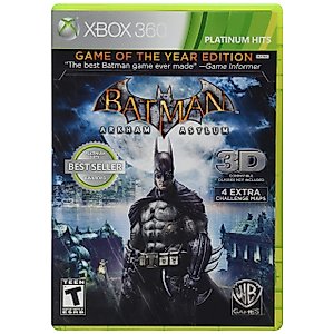 Batman: Arkham Asylum - GOTY - Xbox 360 (Renewed)