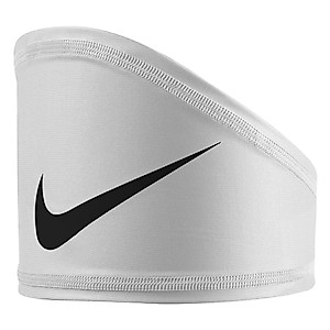 Nike Pro Dri-Fit Skull Wrap 4.0, White/Black, One Size Fits Most, One Size fits Most, Adult and Youth