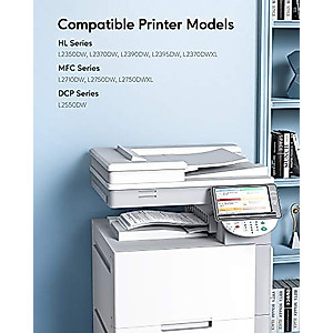 Kogain Compatible Toner Cartridge Replacement for Brother TN760 TN-760 TN730 TN-730 High Yield Work with HL-L2350DW HL-L2370DWXL MFC-L2710DW DCP-L2550DW HL-L2395DW MFC-L2750DW Printer, 2 Pack