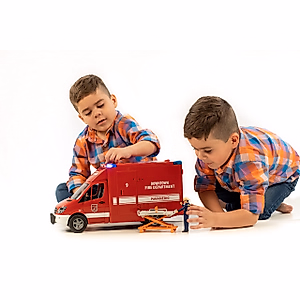 Bruder 02539 MB Sprinter Paramedic with Fireman, Integrated Light & Sound Module