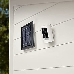 2 Pack Solar Panel for Ring Camera, Rotatable Solar Panel Charger for Ring Stick Up Cam & Spotlight Cam, Reolink Argus Pro, 5V 3W Solar Charging for Ring Outdoor Camera Battery