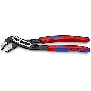 KNIPEX Tools - Alligator Water Pump Pliers, Multi-Component (8802250), 10 inches