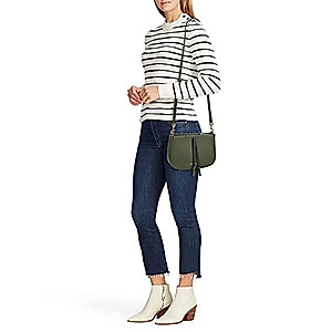 Marc Jacobs Maverick Leather Crossbody Bag (Black)