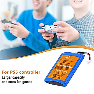 Pickle Power PS5 Controller Battery, 4000mAh Upgraded LIP1708 Battery Replacement for Sony PS5 Playstation 5 DualSense CFI-ZCT1W Wireless Controller (Not fit for DualSense Edge)