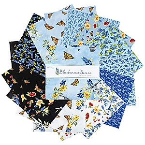 RILEY BLAKE DESIGNS 10" Stacker Bundle Bluebonnet, Assorted