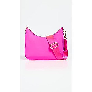 Stoney Clover Lane Women's Nylon Crossbody Bag, Fuschia, Pink, One Size