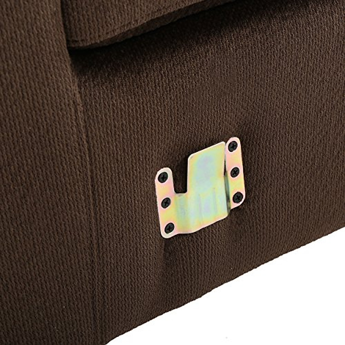 Christopher Knight Home Welsh Chocolate Fabric Sectional Sofa Set