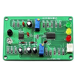 Gikfun SMD Infrared Reversing Radar Practice Soldering Kit Welding Training Board for Arduino DIY EK1950