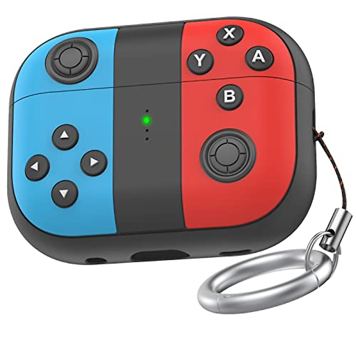 TRONWIN Silicone Airpods Pro 2 Case Protective Covers Skin Gamepad Design for Airpods Pro 2022 [Support Wireless Charging] Compatible with Apple Airpods Pro 2nd Generation