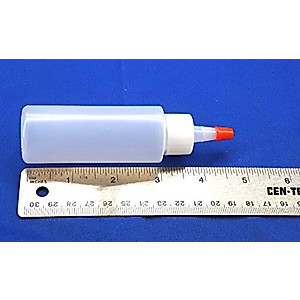 4 Pack Combo (2 Each: 4 Oz, 2 Oz) Mini Squeeze Bottles - Food Grade Translucent BPA-Free LDPE w Yorker Cap for Arts, Crafts, Glue, Icing, Sauce, Condiments, Cake Decorating 60mL 120mL