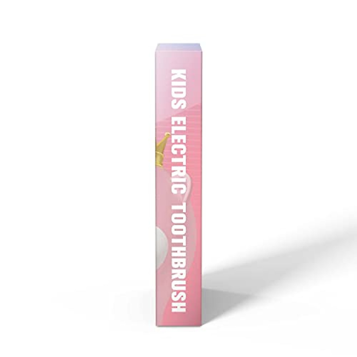 DADA-TECH Kids Electric Toothbrush Rechargeable, Sonic Silicone Teeth Brush with Timer for Children Boys Girls Ages 3+, 3 Modes with Memory, 4 Soft Brush Heads (Pink Shiba Inu Dog)