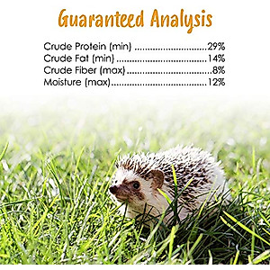 Sun Seed 36035 Vita Prima Hedgehog Treat - Wigglers & Berries Trail Mix, 2.5oz