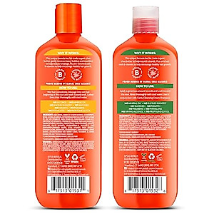 Cantu Shampoo & Conditioner with Shea Butter for Natural Hair, 13.5 fl oz (Pack of 2)