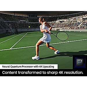 SAMSUNG QN55S90CAFXZA 55 Inch 4K OLED Smart TV with AI Upscaling with a BAR-300 5.0ch Soundbar with MultiBeam Sound and Dolby Atmos (2023)(USED)