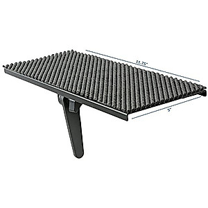 Mount Plus MP-APM-05-01 Top Shelf TV Mounting Bracket 12-inch Wide Platform | Holds Speaker, Streaming Device, Game Console, and More (1 Pack)