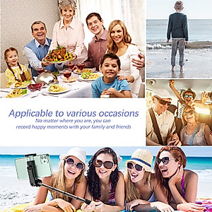 Wireless Remote for iPhone Camera for iPhone & Android, Bluetooth Remote Capture Perfect Moments Hands-Free with This Selfie Clicker for Photos & Videos, Works with Smartphones and Tablets (Classic)