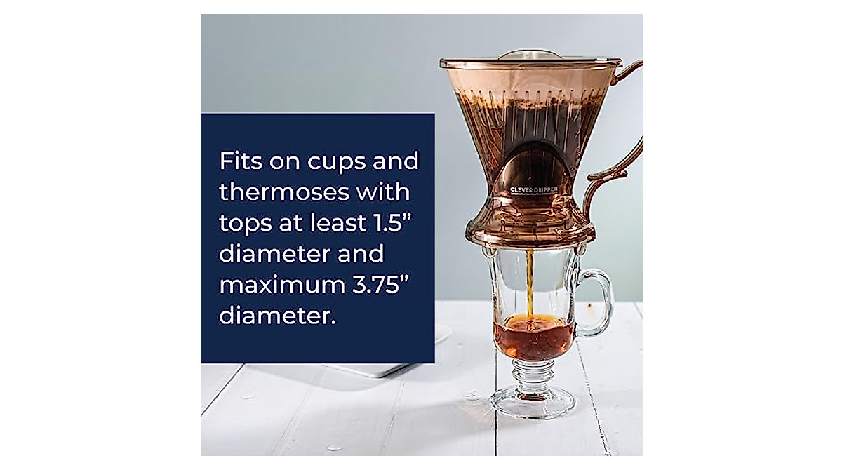 Clever Coffee Dripper | Easy Pour Over & French Press Combo