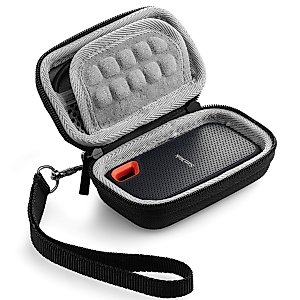 Caseling Hard Case fits SanDisk 250GB/500GB/1TB/2TB/4TB Extreme Portable SSD Carrying Travel Bag (Will not fit Sandisk Pro)