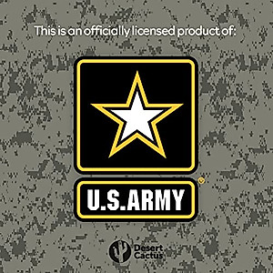 Desert Cactus United States Army US Army Car Keys ID Badge Holder Lanyard Keychain Detachable Breakaway Snap Buckle (Lanyard #7)