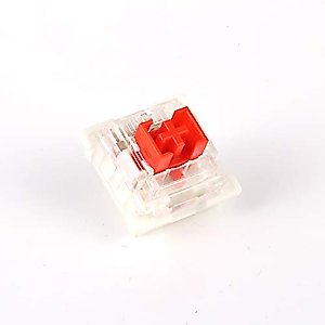 KULONG Key Switches, Black/Red/Blue/Brown Switch 3 Pin Keyswitch,Plate Mounted |Tactile Switch for Mechanical Keyboard,Extra-Thin & Light,Keycap Puller and Switch Puller Low Profile Switch (25 PCS)