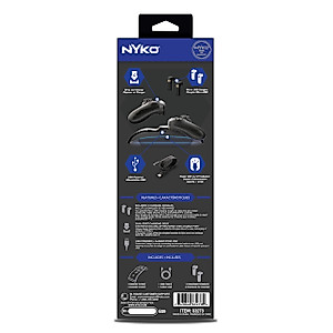 Nyko Charge Curve for PlayStation 4 - The Easiest Way to Charge your PS4 Controller - Drop and Charge Design - Low Profile - Blue Leds - Charges 2 Dualshock4 Controllers Simultaneously - PlayStation 4