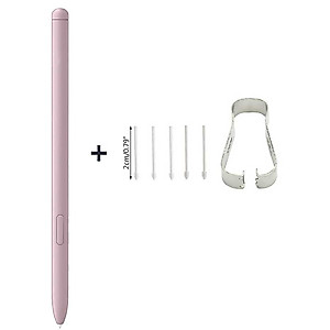 ULK Tab S6 Lite Pen Replacement S Pen for Samsung Galaxy Tab S6 Lite (EJ-PP610) Stylus Pen+TipsNibs(Chiffon Rose)