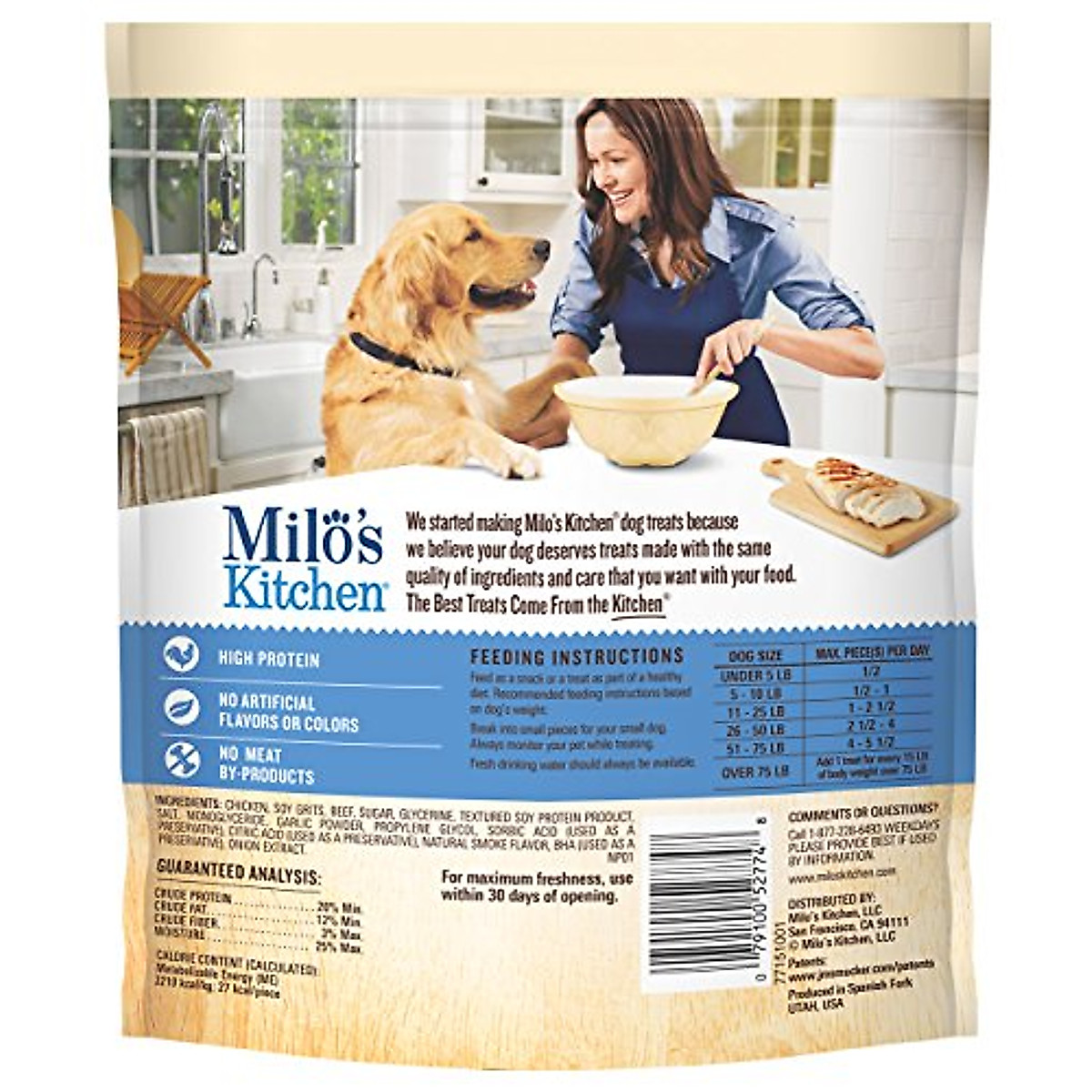 Milo's Kitchen Dog Treats, Chicken Meatballs, 18 Ounce