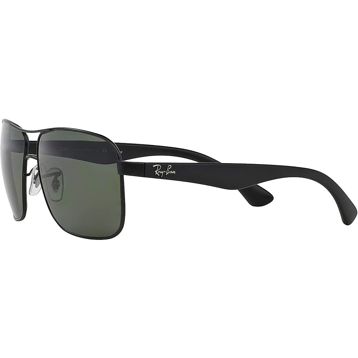 Ray-Ban Men's Rb3516 Metal Square Sunglasses