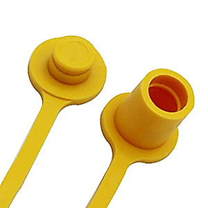 MENSI Propane/Natural LP Gas Quick Disconnect Connect 1/4” dust Cap Diameter 12.5mm (1/4") 3sets/lot ONLY for 1/4" Propane Quick Disconnect