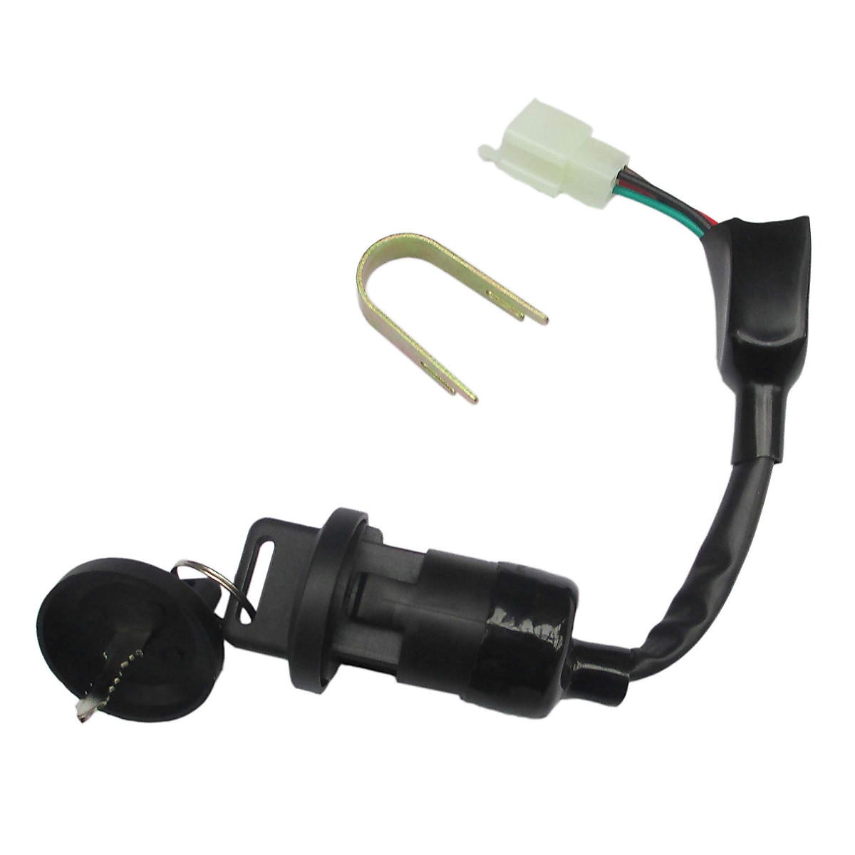 BLUE ELF Push Button Ignition Switch, Black