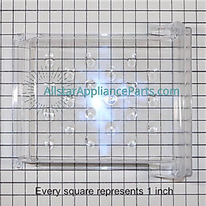 Allstar Appliance Parts WR32X31467 Refrigerator Snack Pan