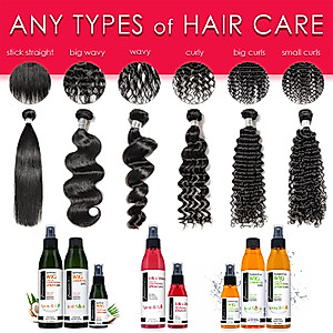 Awesome Silk & Shine Leave in Conditioner Spray, pH5, Detangles & Replenishes, Leaves Excellent Scent, Anti-Frizz, Provides Extra Moisture & Freshness Feeling, UV Protection, 7 fl oz