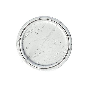 Umbra 299471-491 Tesora 3-Tier Jewelry Stand, Earring Holder, Accessory Organizer and Display, White/Nickel