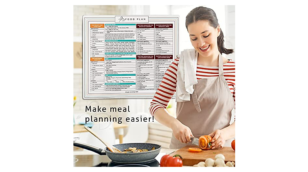 Bright Line Eating Magnetic Meal Planner & Food Guide