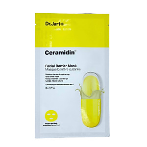 Dr.Jart Face Mask 6 packs with Dr Jart Ceramidin Facial Barrier Mask and Vitamin-7 Sheet Mask in Korean Premium Skin Care Gift Set for Anti Wrinkle, Anti Aging, Hydrating, Intensive Moisturizing