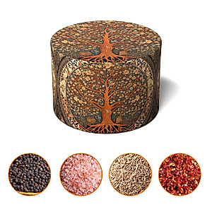 2.5 inch orange tree of Life Kitchen