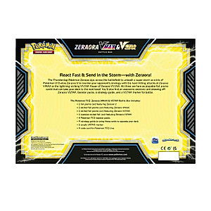 Pokemon TCG: Zeraora VMAX VSTAR Battle Box