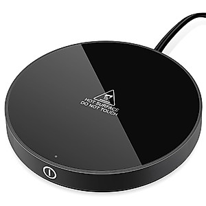 LOMILD Coffee Warmer, Electric Coffee Cup Warmer with Auto Shut Off, 3 Temperature Setting Mug Warmer for Beverage Milk Tea Candle, No Mug