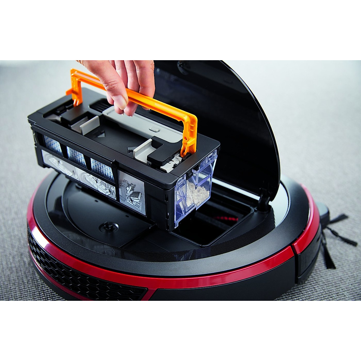 Miele Scout RX2 Robot Vacuum, Autumn Red