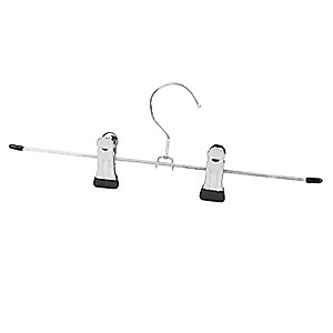 BestValue Go Skirt Pant Boot Hanger with 2 Adjustable Clips, 5-Pack