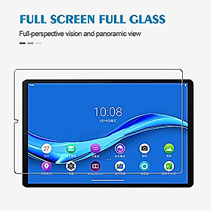 GOZOPO [2 Pack] Screen Protector for Lenovo Tab M10 FHD Plus 2nd Gen/ M10 FHD Plus 10.3 inch TB-X606, Anti-Scratch Tempered Glass Film [NOT fit for M10 Plus 3rd Gen]