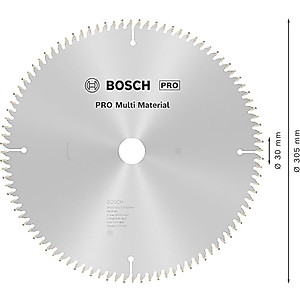 Bosch 2608640453 Circular Saw Blade "Multi Material" Mub 12inx30mm 96T
